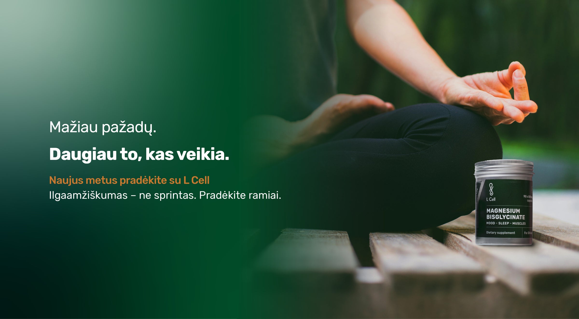 #1 Ilgaamžiškumo ir Longevity papildai Lietuvoje | L Cell